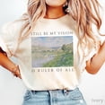 Be Thou My Vision Christian TShirt Christian Shirt Art Floral Monet Tee ...