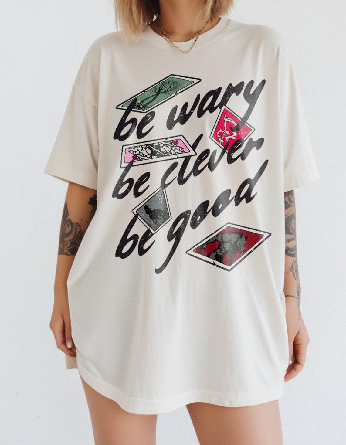 Be Wary Be Clever Be Good Shirt One Dark Window Shirt Elspeth Spindle ...