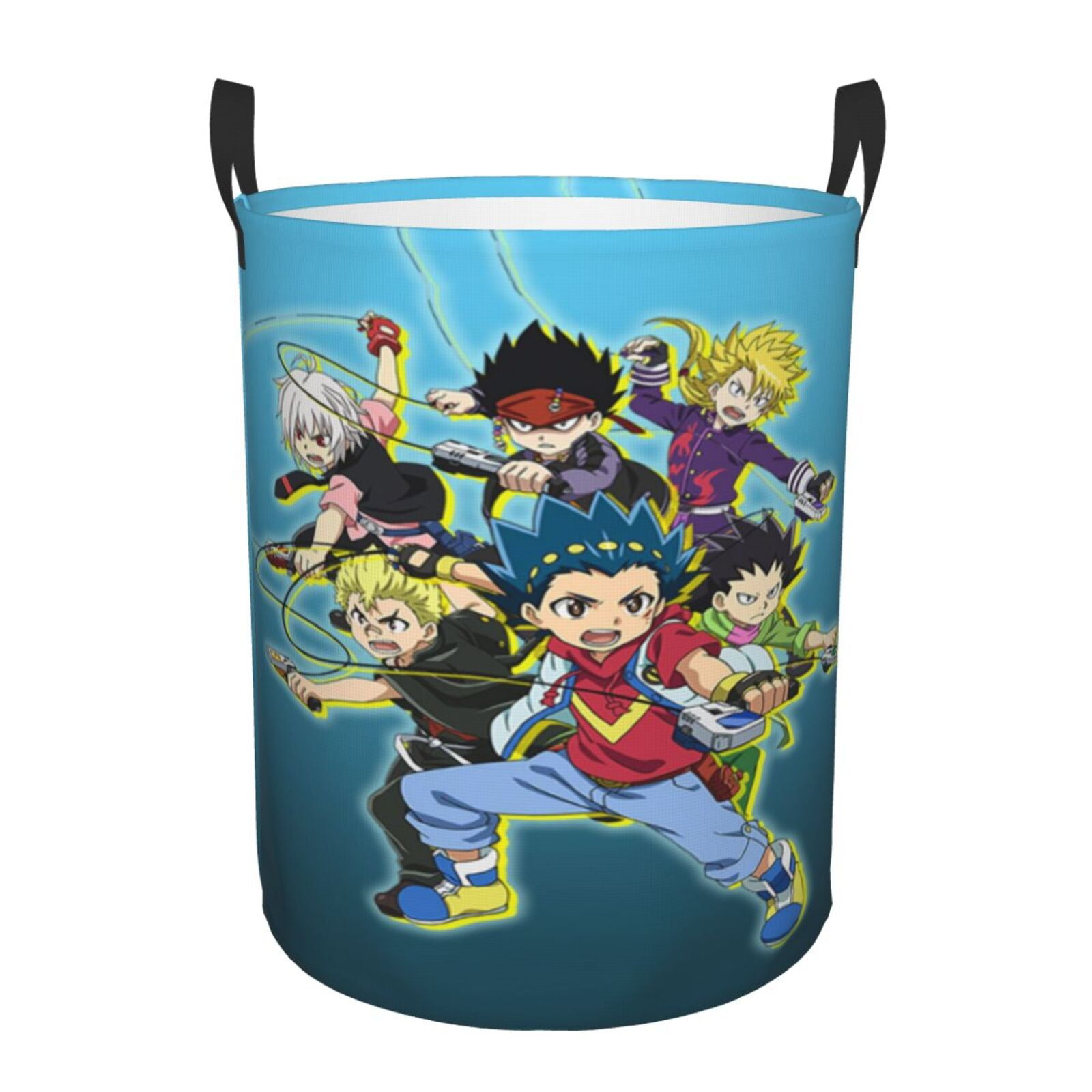 Be-,Yblade Yo Burst 3d Graphic Flame Laundry Basket Fire Flame Clothes ...