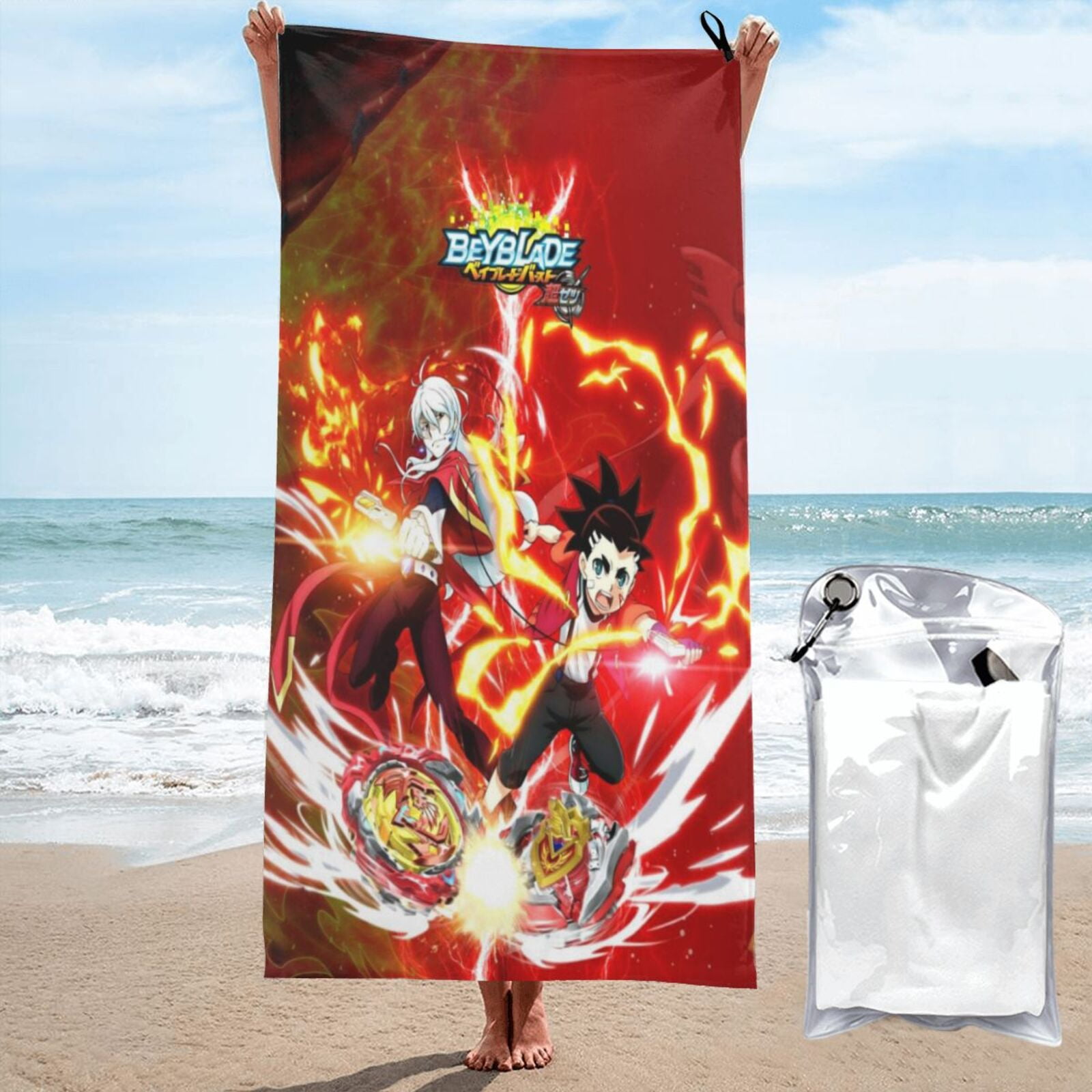 Be-,Yblade Yo Burst Beach Towel Quick-Drying Bath Towel Beach Blanket ...