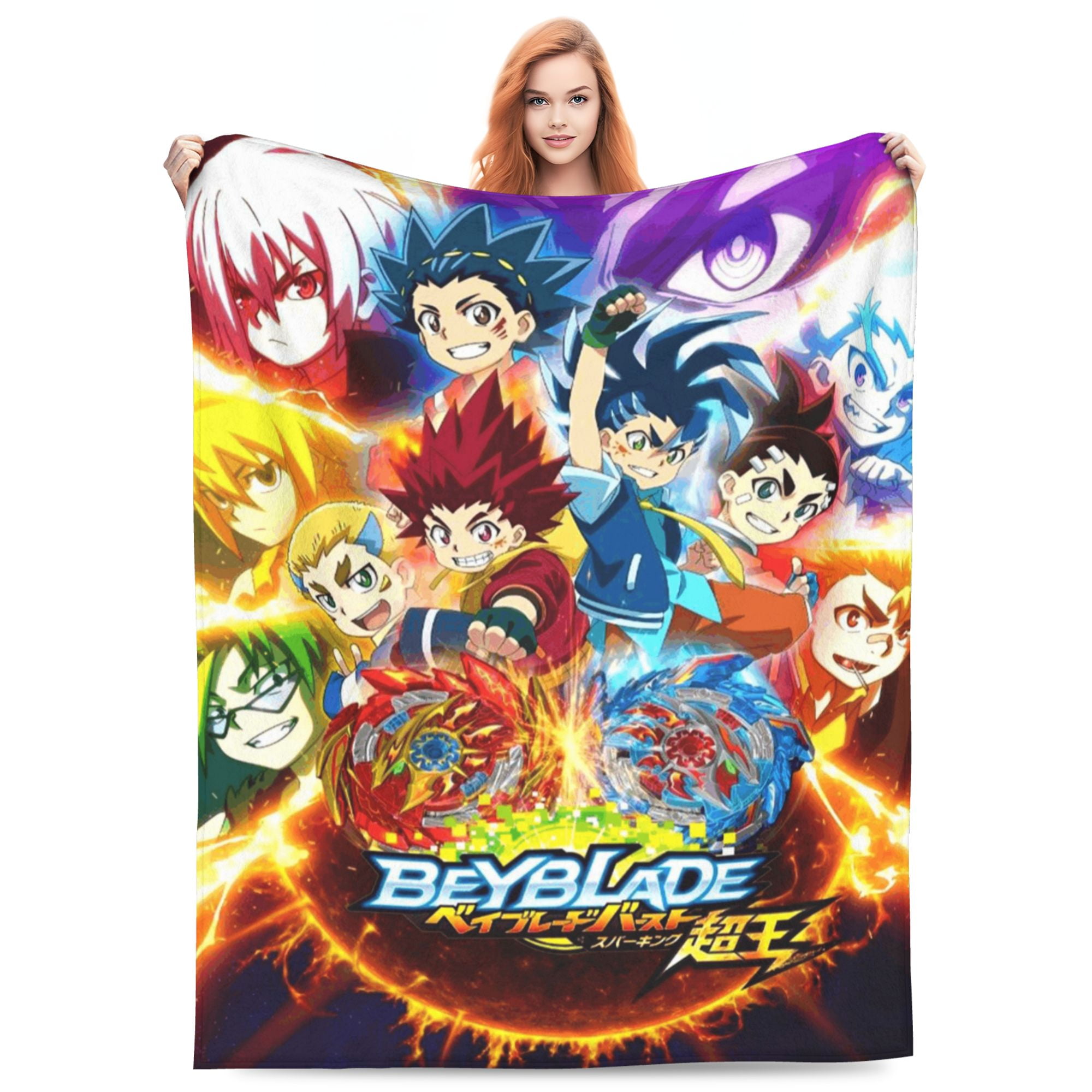 Be-,Yblade Yo Burst Bed Blanket Lightweight Throw Blankets Flannel ...