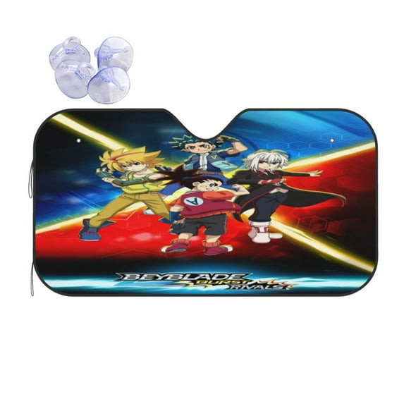 Be-,Yblade Yo Burst Car Sunshade Front Windshield Sun Shades Car ...