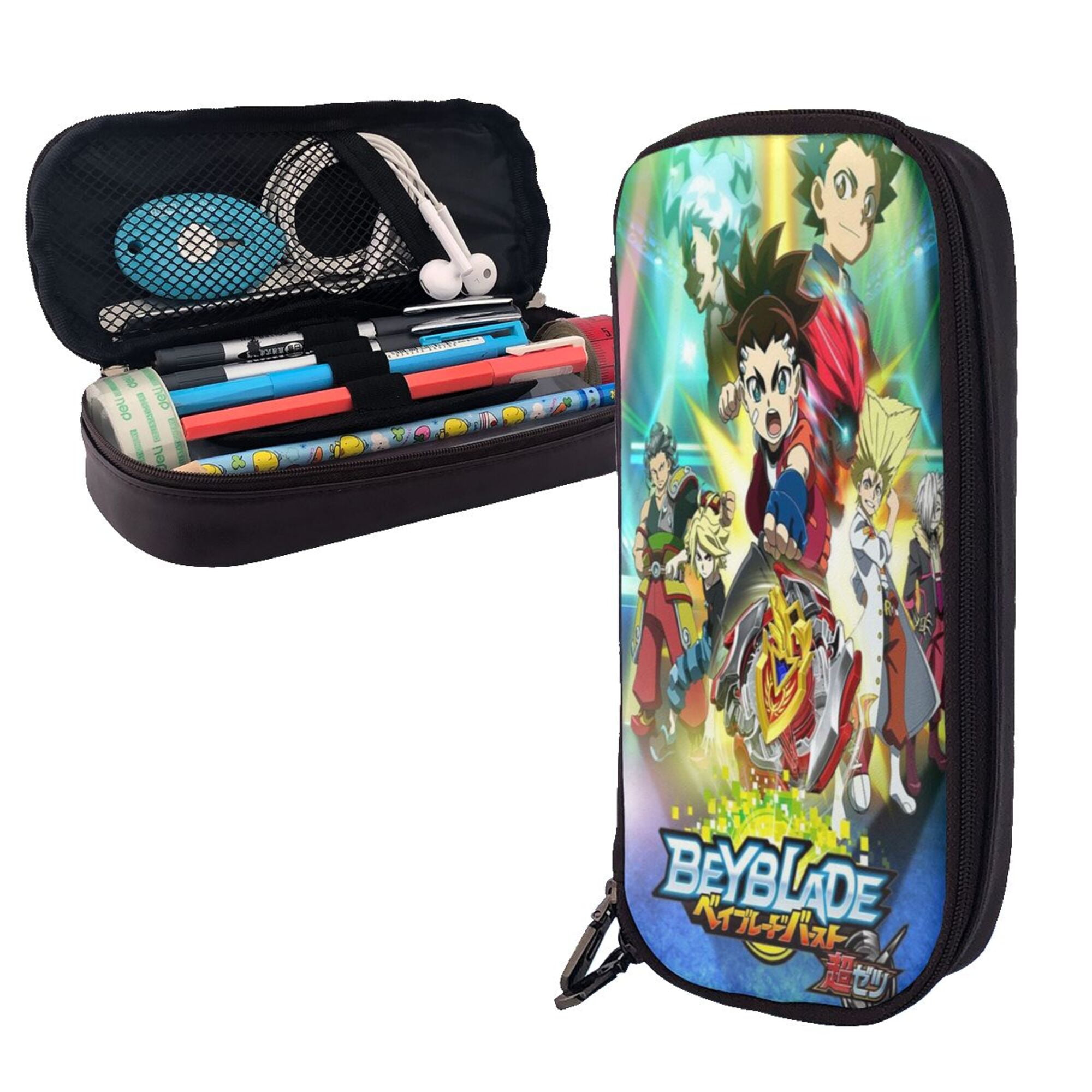 Be-,Yblade Yo Burst Leather Pencil Case Portable Pen Bag Pouch With ...