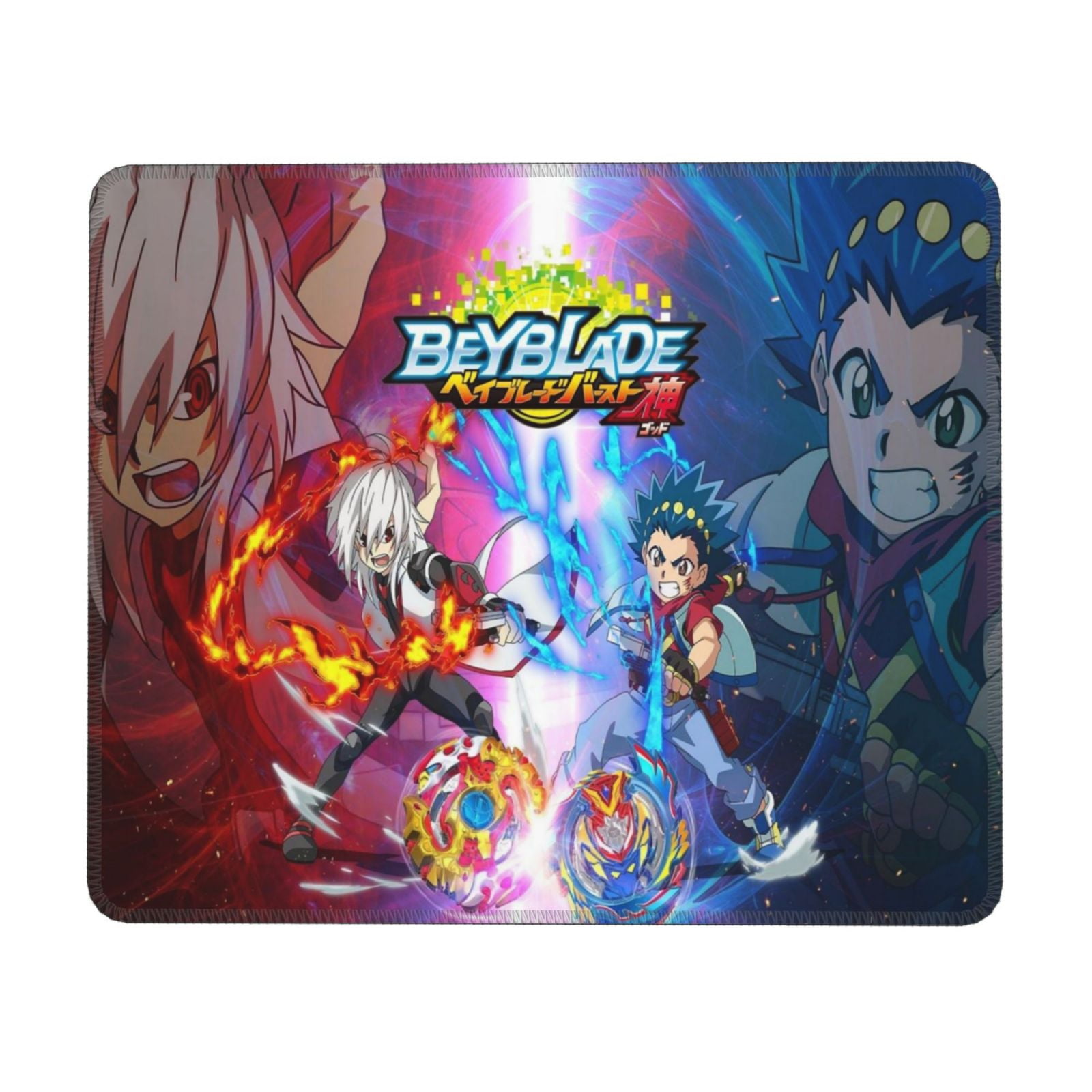 Be-,Yblade Yo Burst Mouse Pad Square Stitched Edges Non-Slip Rubber ...