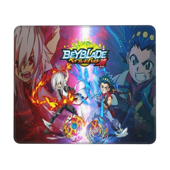 Be-,Yblade Yo Burst Mouse Pad Square Stitched Edges Non-Slip Rubber ...