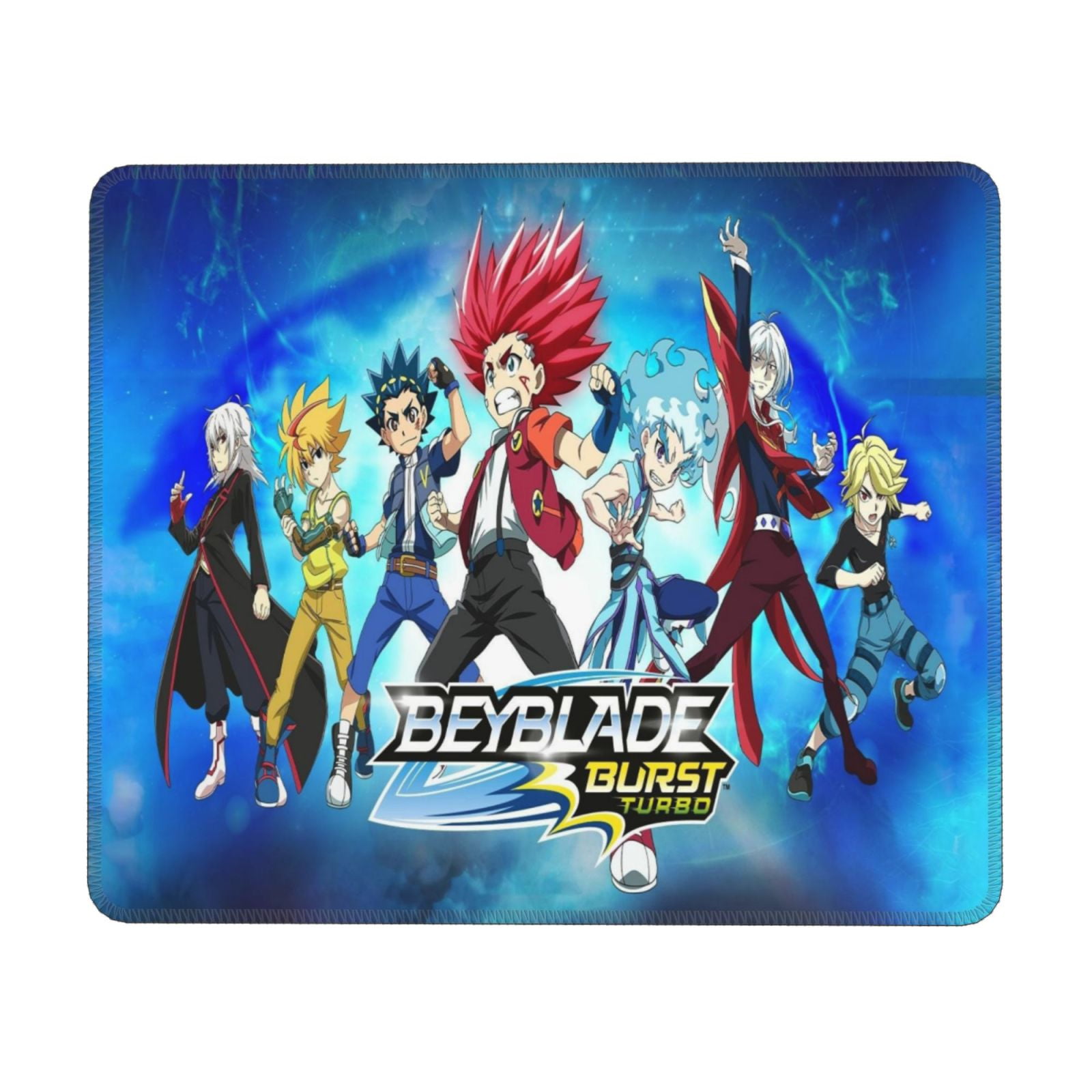 Be-,Yblade Yo Burst Mouse Pad Square Stitched Edges Non-Slip Rubber ...