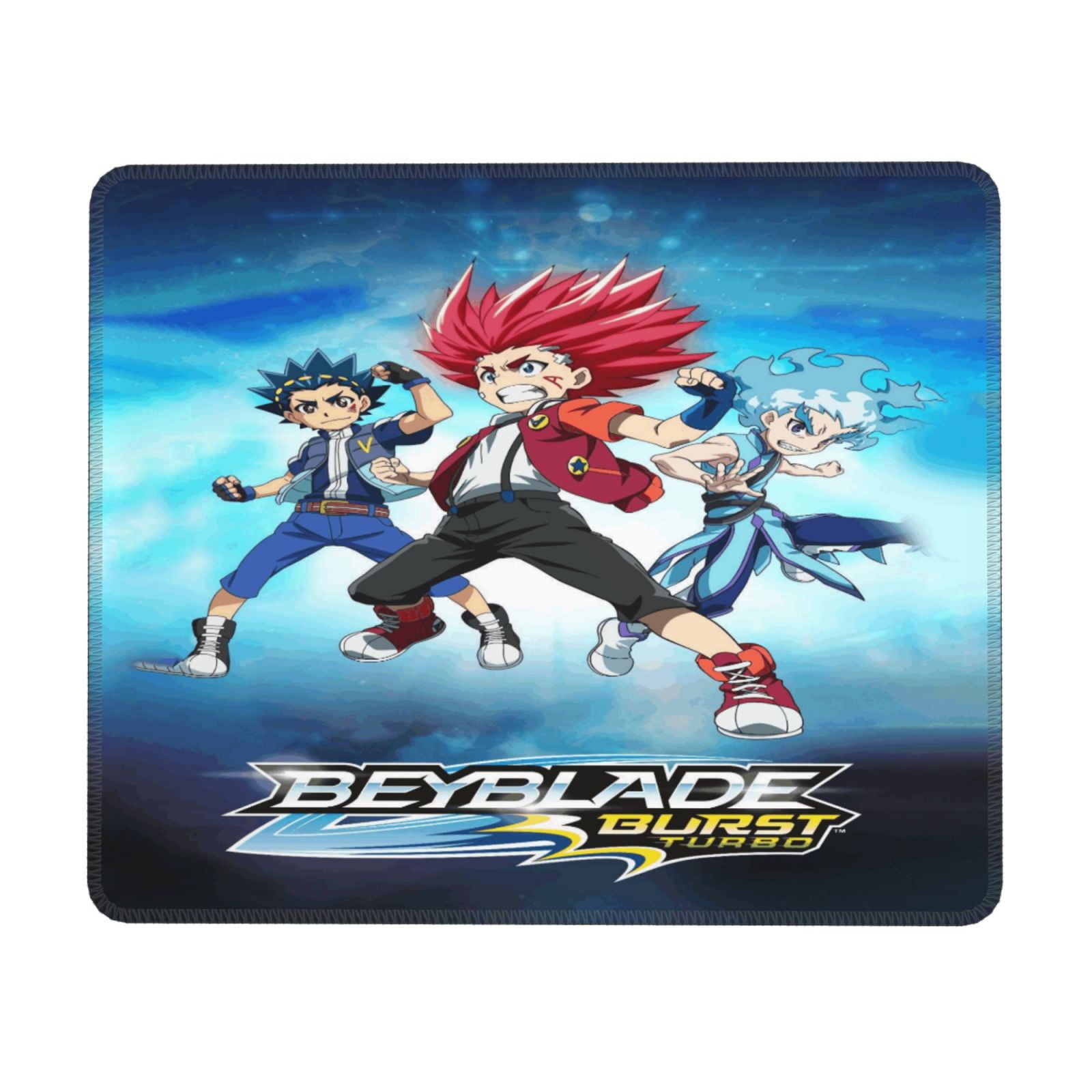Be-,Yblade Yo Burst Mouse Pad Square Stitched Edges Non-Slip Rubber ...