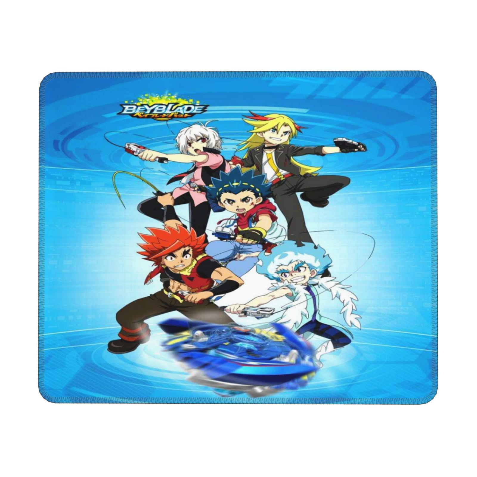 Be-,Yblade Yo Burst Mouse Pad Square Stitched Edges Non-Slip Rubber ...