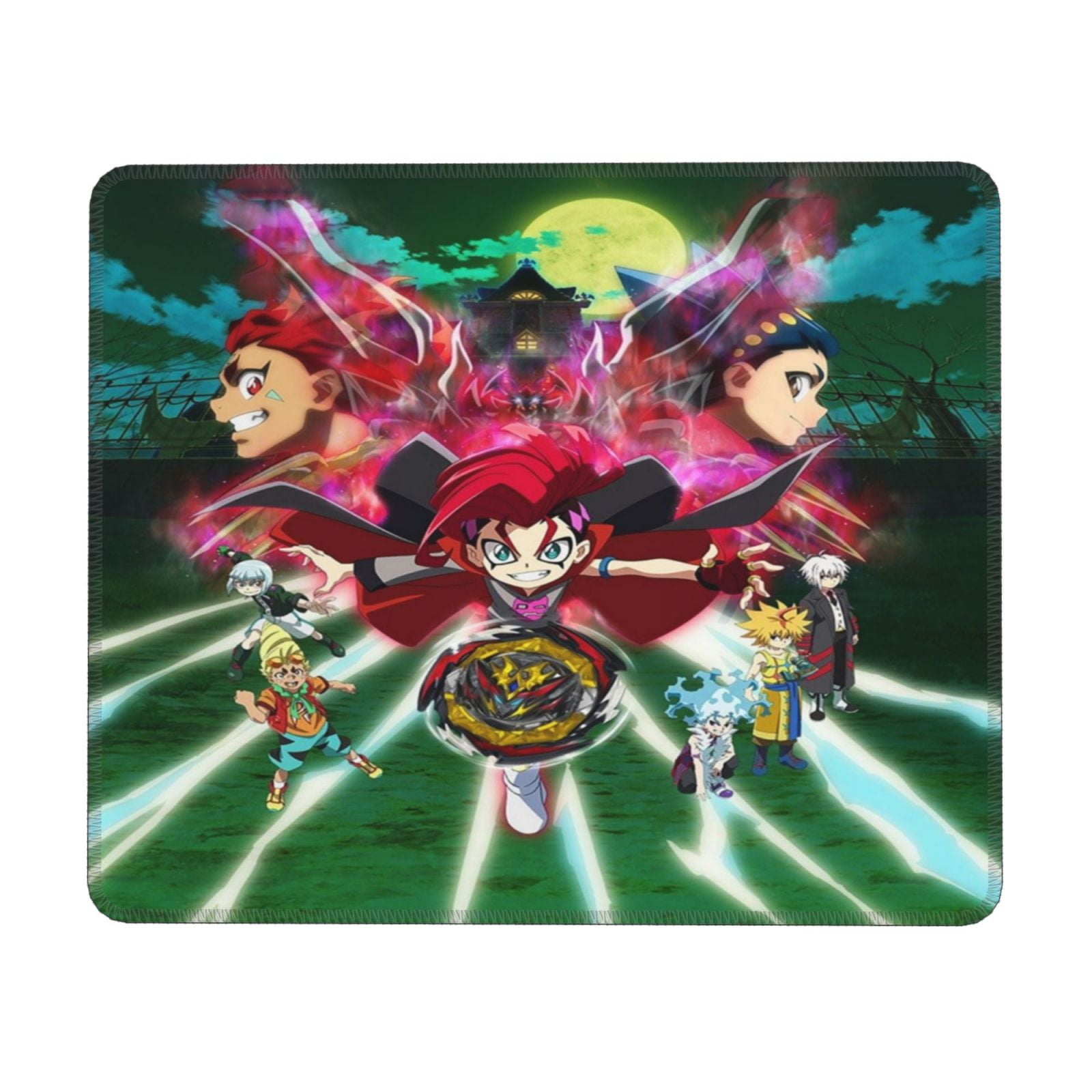 Be-,Yblade Yo Burst Mouse Pad Square Stitched Edges Non-Slip Rubber ...