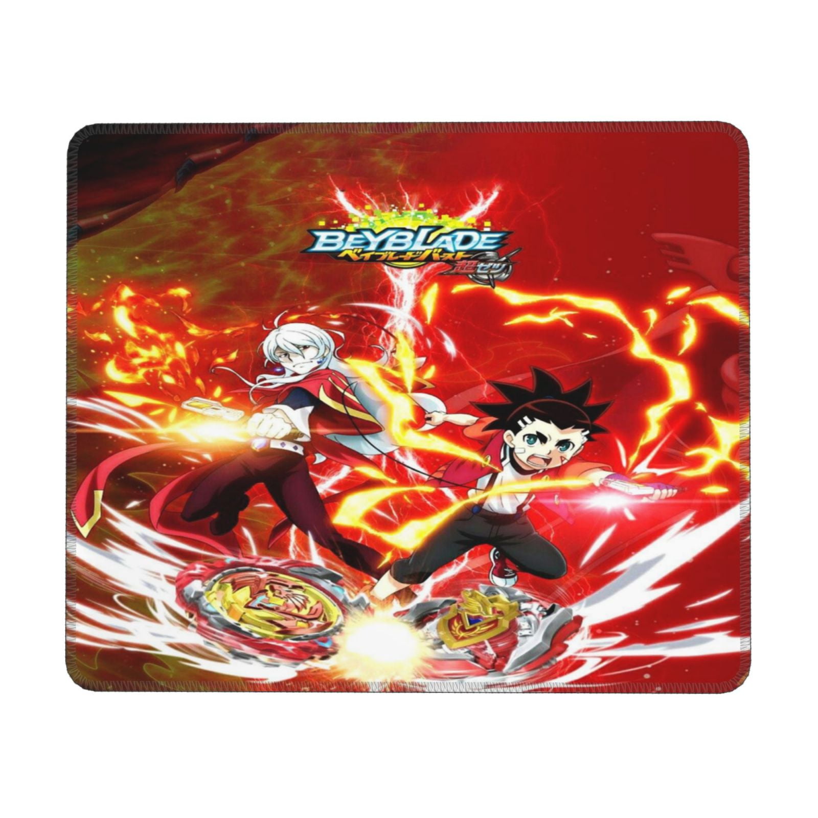 Be-,Yblade Yo Burst Mouse Pad Square Stitched Edges Non-Slip Rubber ...