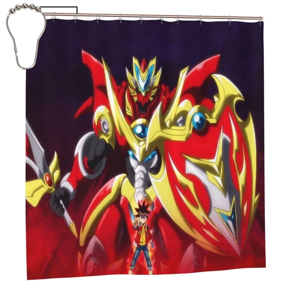 Be-,Yblade Yo Burst Shower Curtain For Kids Children Cute Shower ...