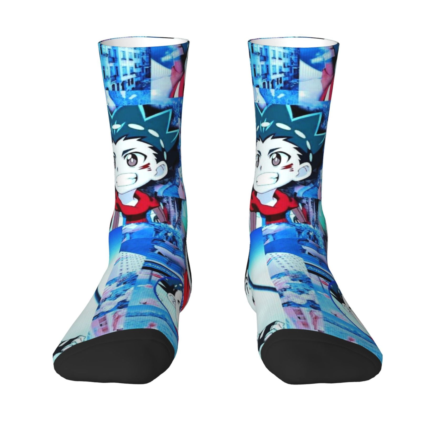 Be-,Yblade Yo Burst Socks Funny Long Socks For Running Cycling Athletic ...