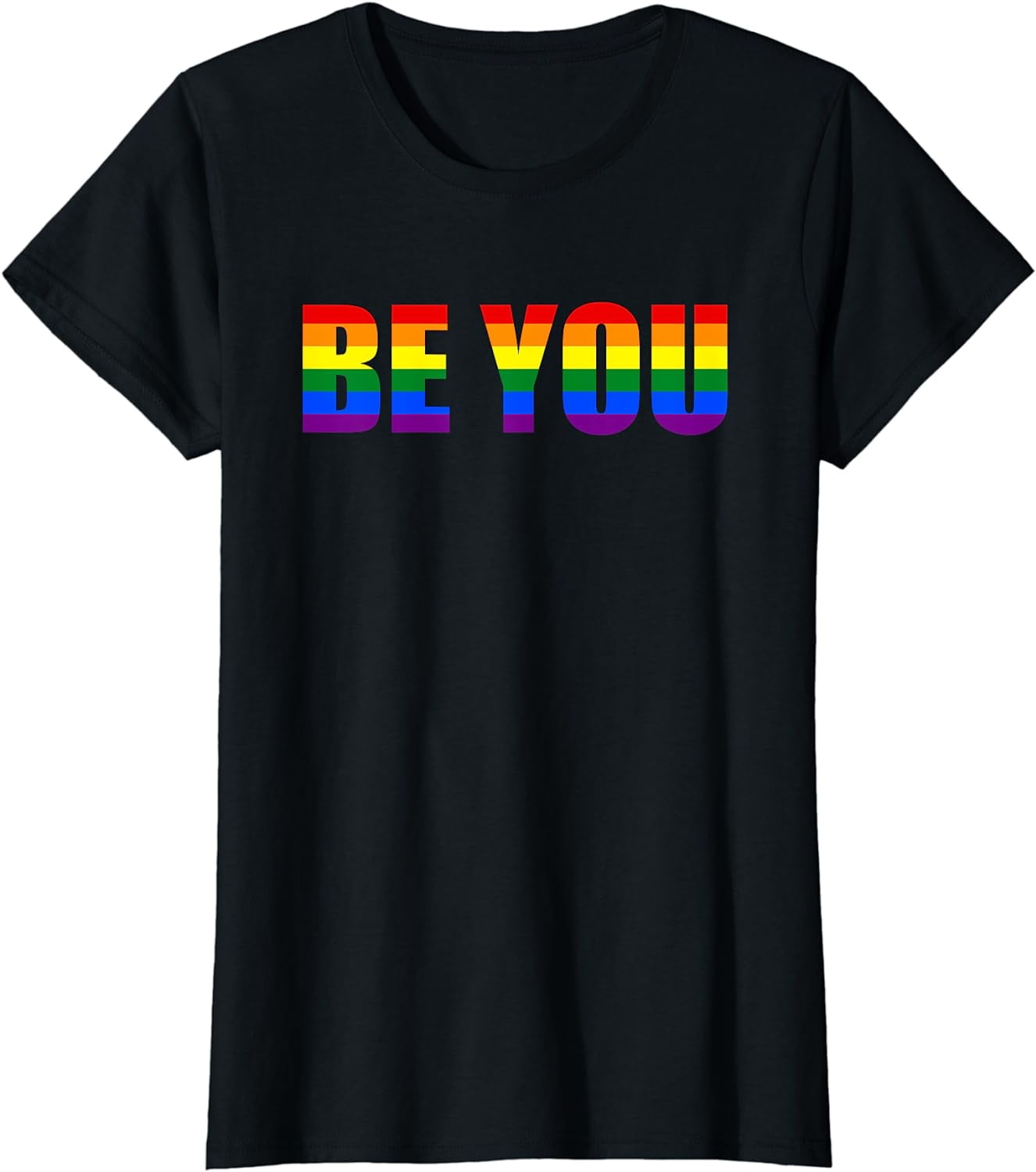Be You LGBT Flag Gay Pride Month Transgender T-Shirt - Walmart.com