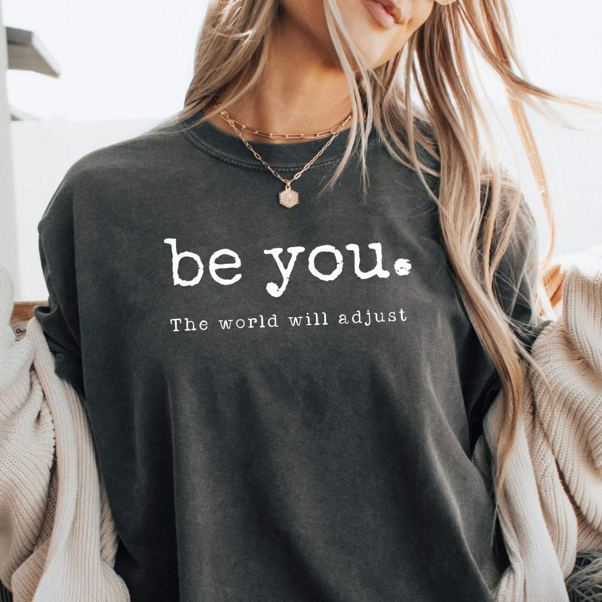 Be You TShirt Inspirational Women 39 s Tee - Walmart.com