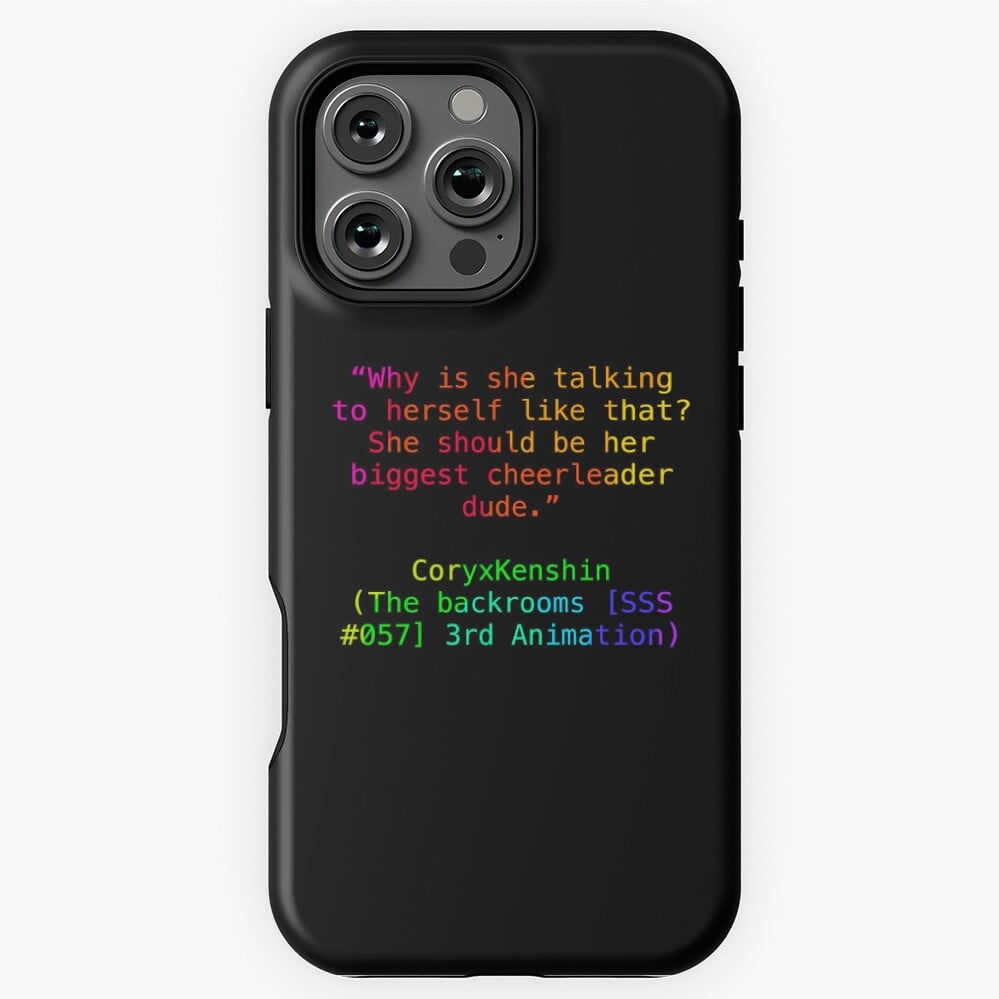 Be Your Biggest Cheerleader Dude Quote Phone Case for iPhone 16 15 14 ...