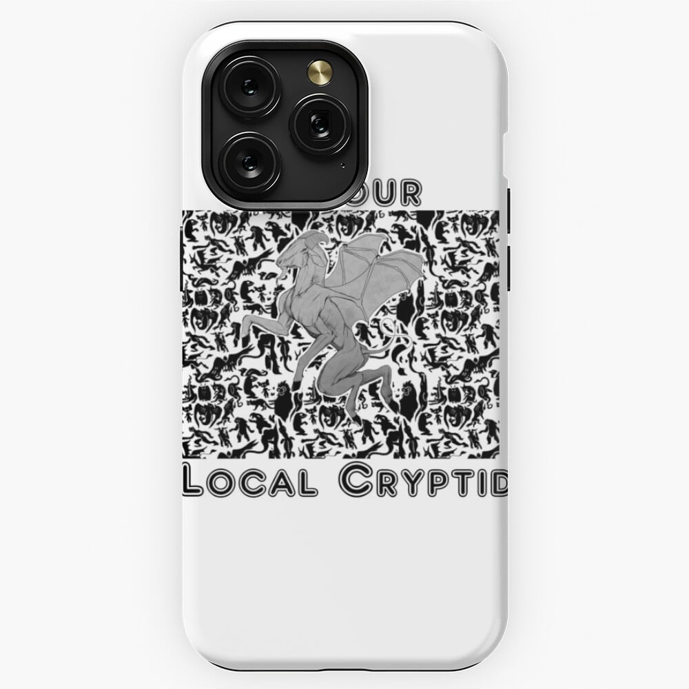 Be Your Local Cryptid Jersey Devil iPhone Tough Case for iPhone 11 12 ...