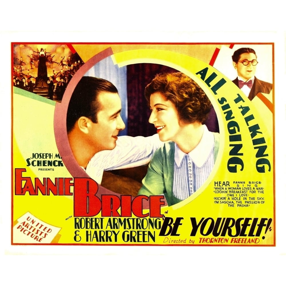 Be Yourself! Movie Poster Masterprint - Walmart.com