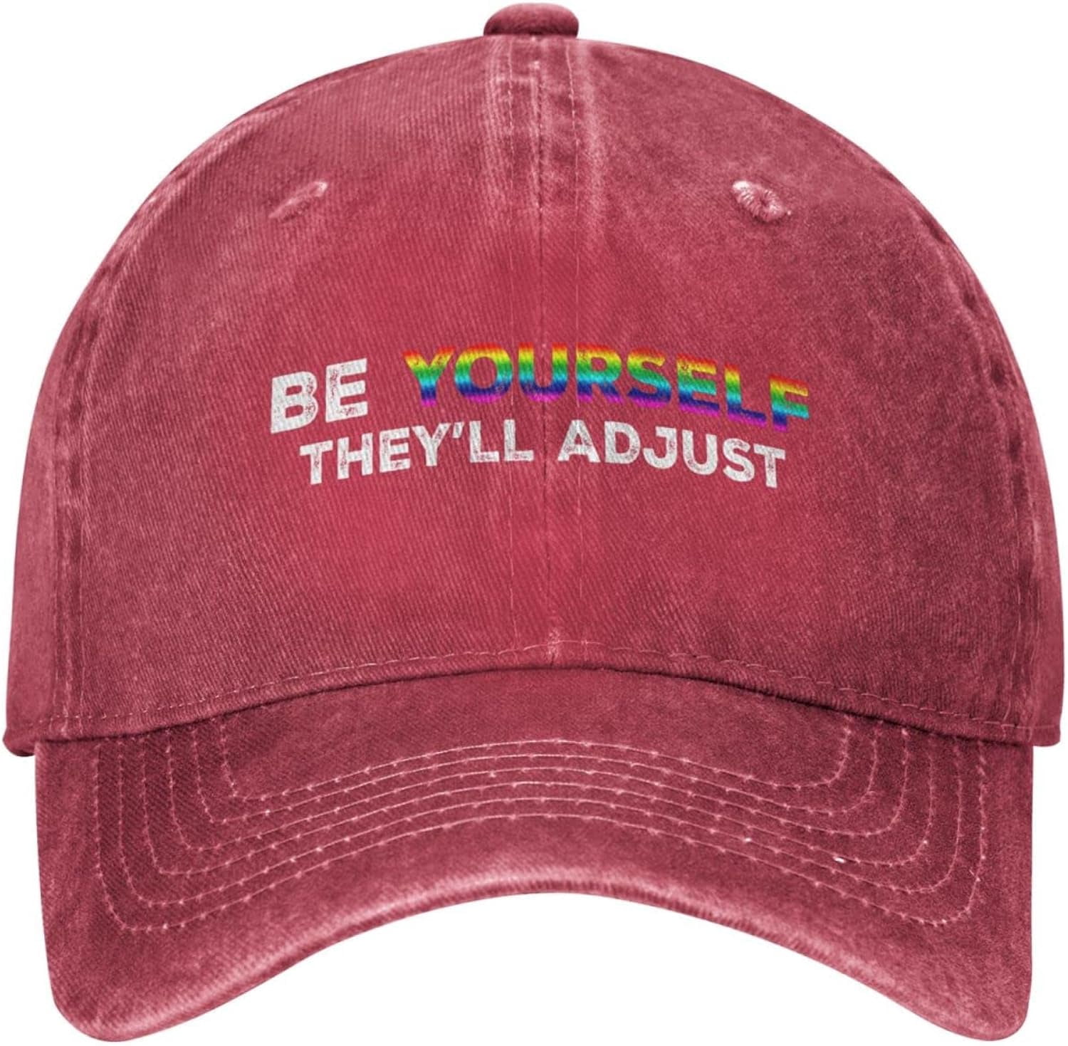 Be Yourself They'll Adjusts Hat for Men Dad Hats Fashionable Cap ...