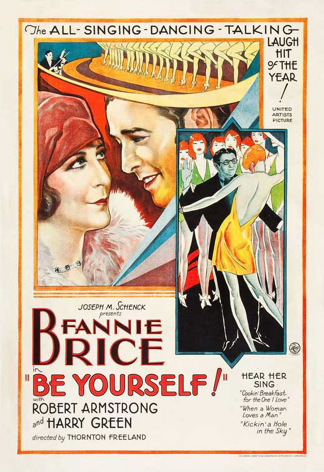 Be Yourself! - movie POSTER (Style B) (11" x 17") (1930) - Walmart.com