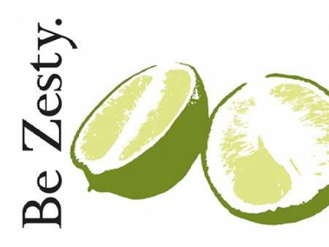 Be Zesty Poster Print by Tenisha Proctor (18 x 24) - Walmart.com