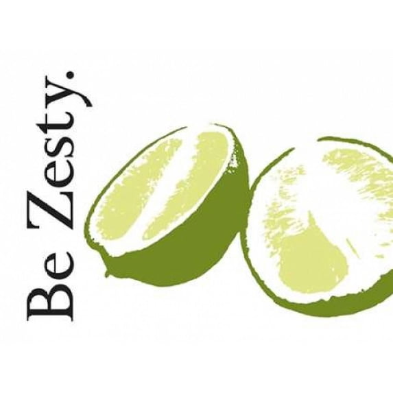 Be Zesty Poster Print by Tenisha Proctor (18 x 24) - Walmart.com