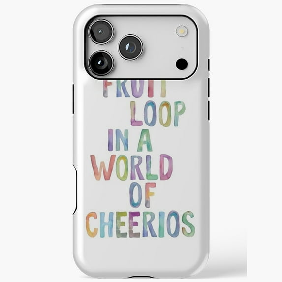 Be a Fruit Loop Funny Positive Quote Art Phone Case Compatible iPhone ...