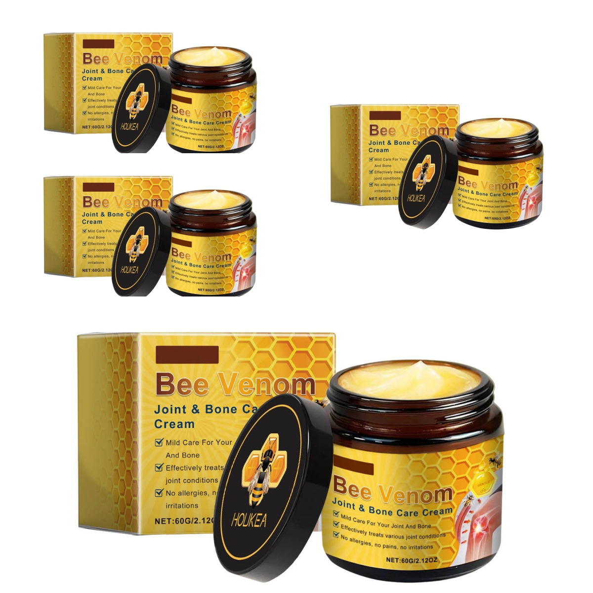 BeÂ®e and Ve®nom Bone Care Cream Advanced Joint Relief Cream Joint and ...