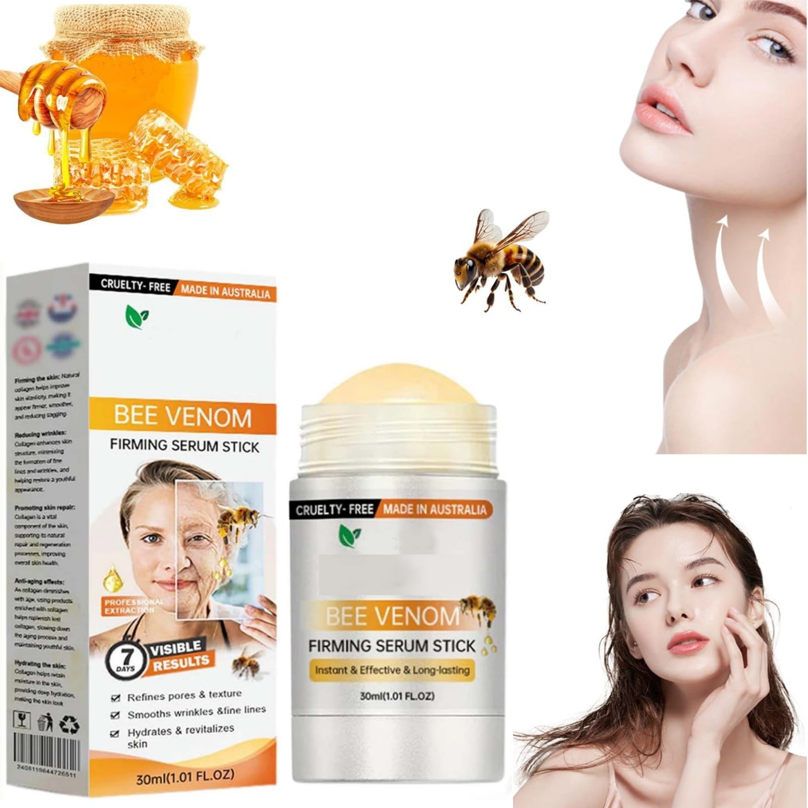 Be®e Ven®om Firming Serum Stick, 2025 New Advanced Firming & Wrinkle ...