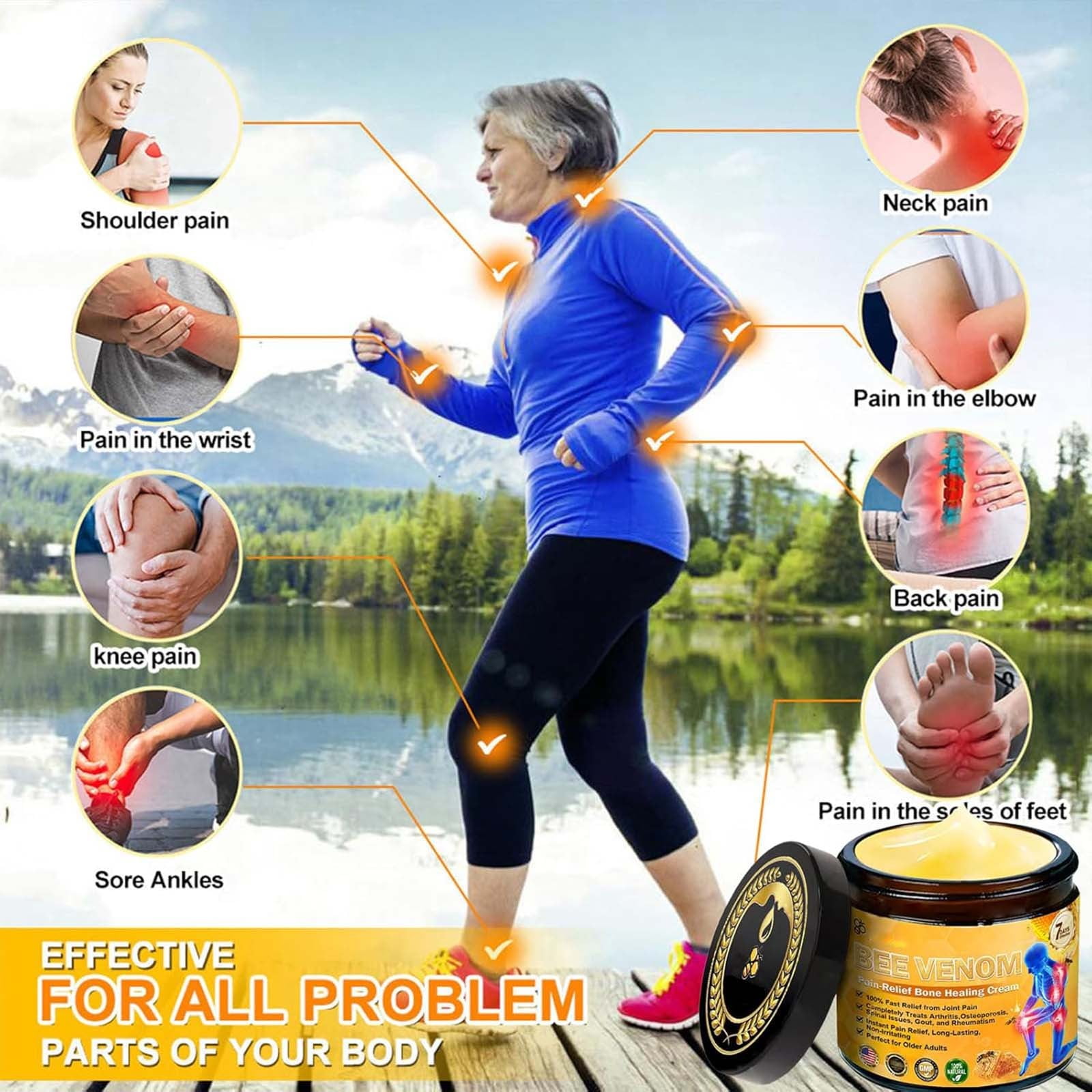 BeÂ®e VenÂ®om Joint and Muscle Relief Cream Joint Cream, Advanced Joint ...