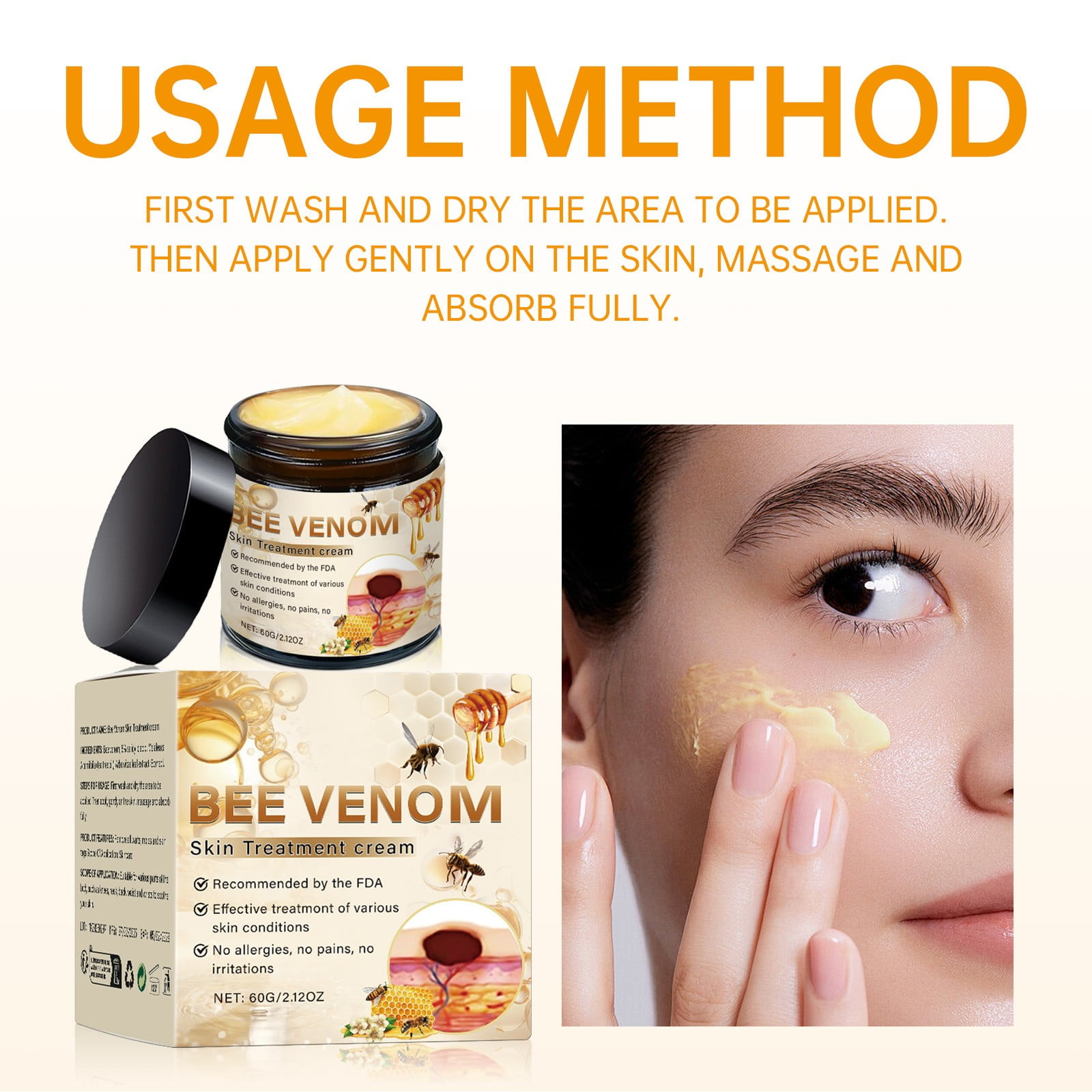 BeÂ®e VenÂ®om Skin Restoration Cream Anti Firming Multipurpose Cream ...