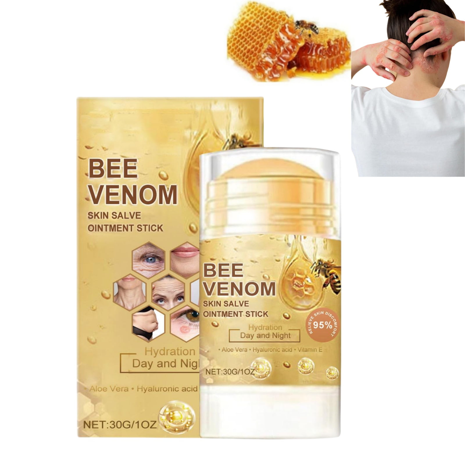 Be®e Ven®om Skin Salve Ointment Stick, Be®e Ven®om Treatment Cream ...