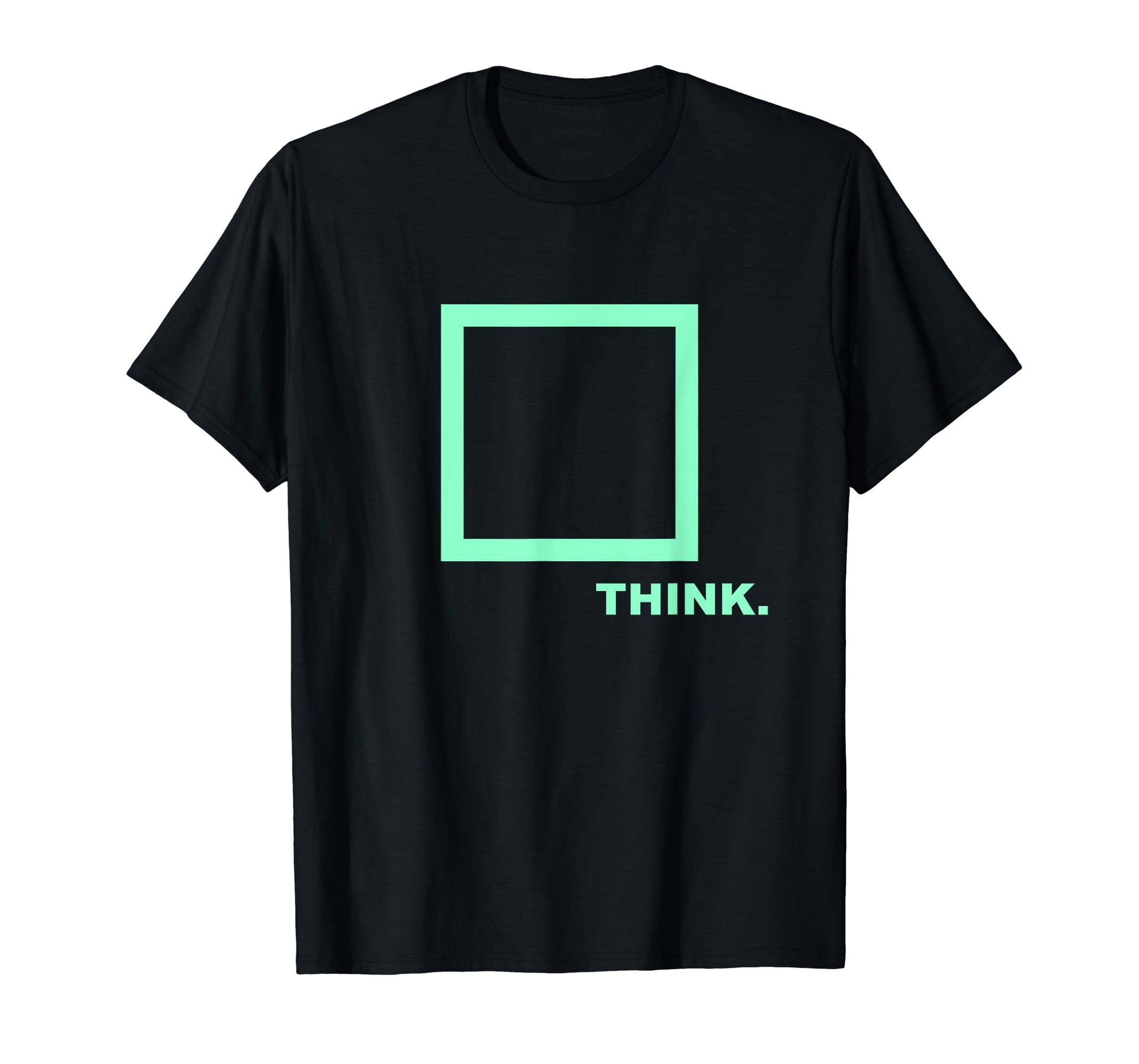 Be smart - Think outside the Box T-Shirt - Walmart.com