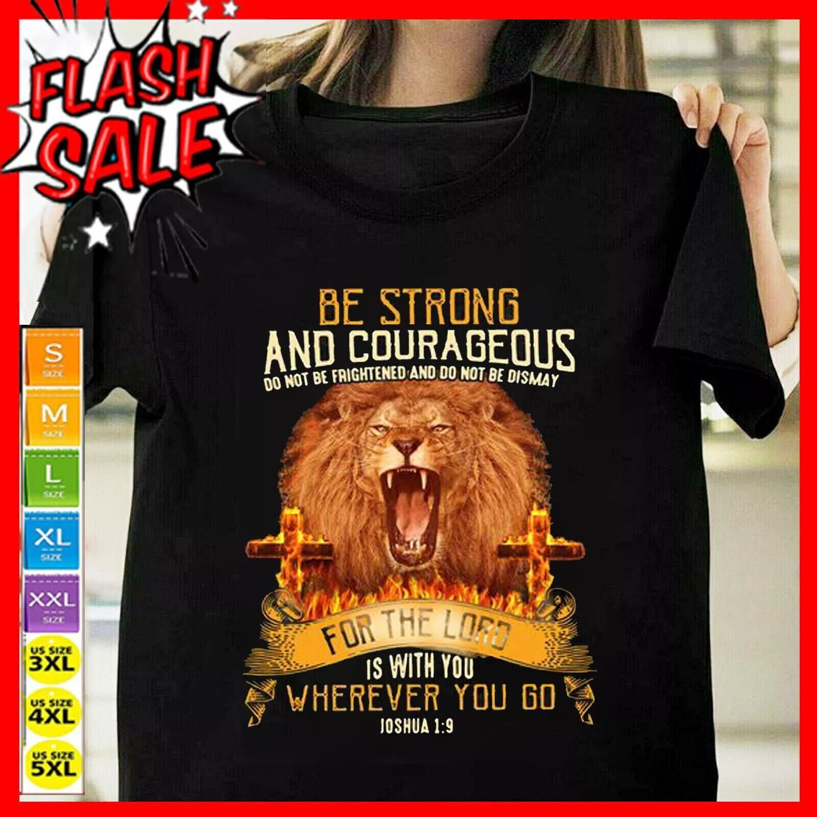 Be strong and courageous for the Lord is with you wherever you go ...