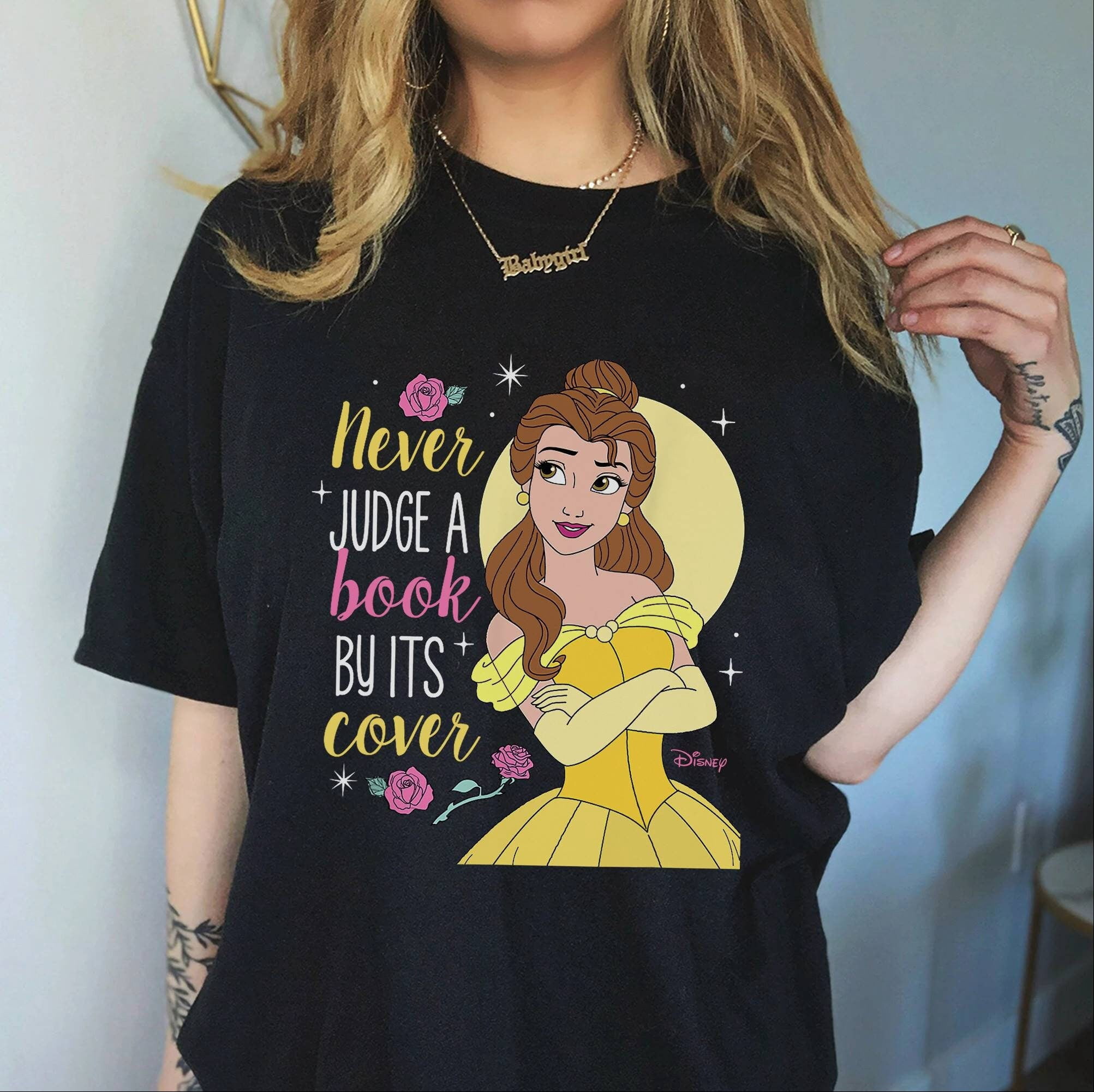 BeÃ¤uty and the BeÃ¤st Belle Book Shirt, Never Judge A Book By Its ...