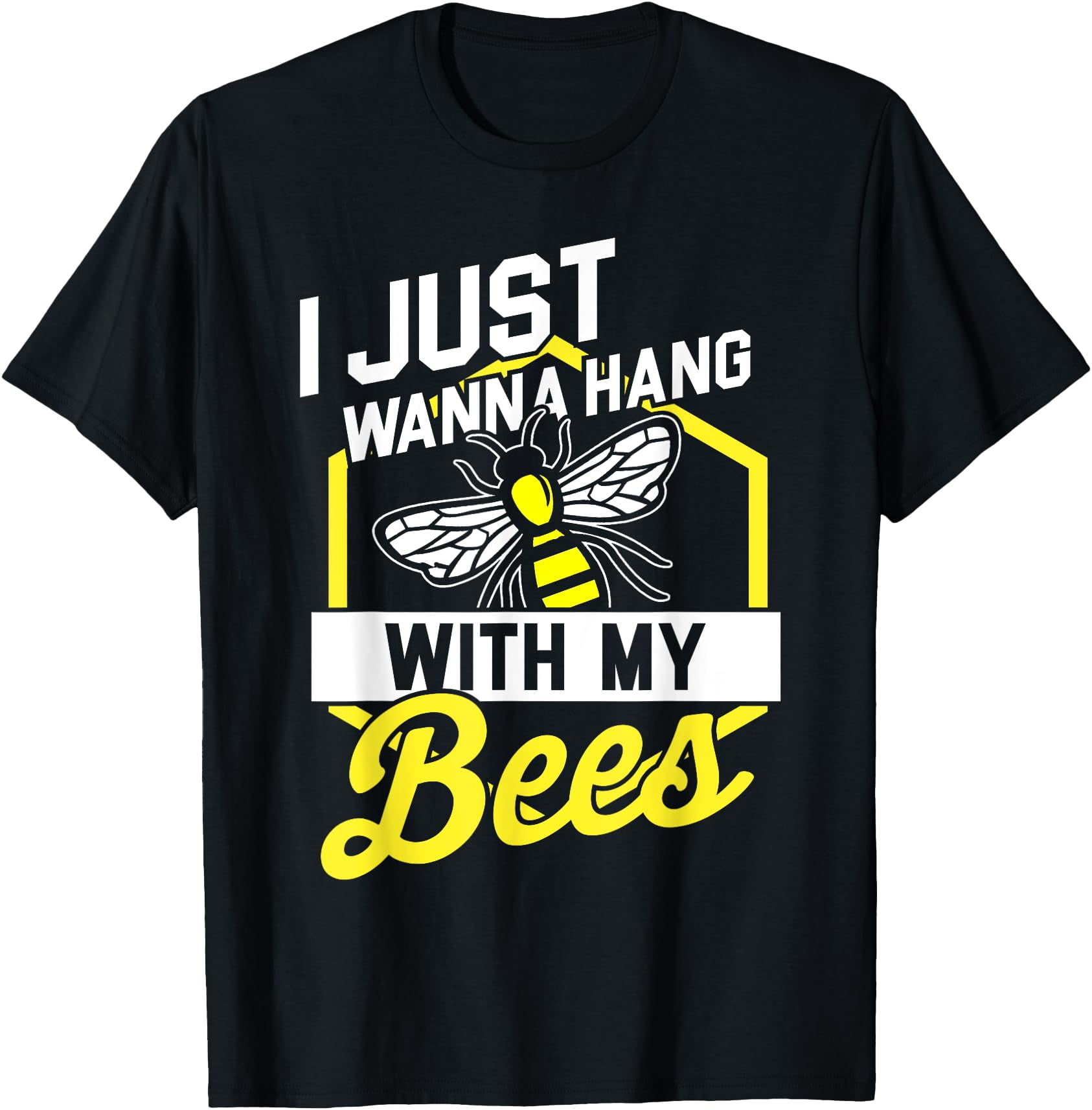 Be with my Bees Beekeeper & Beekeeping Gift Softstyle T-Shirt,Black ...