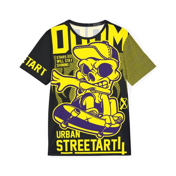 Be26 Unisex Poly T-Shirt with Cartoon Graphic Design - Walmart.com