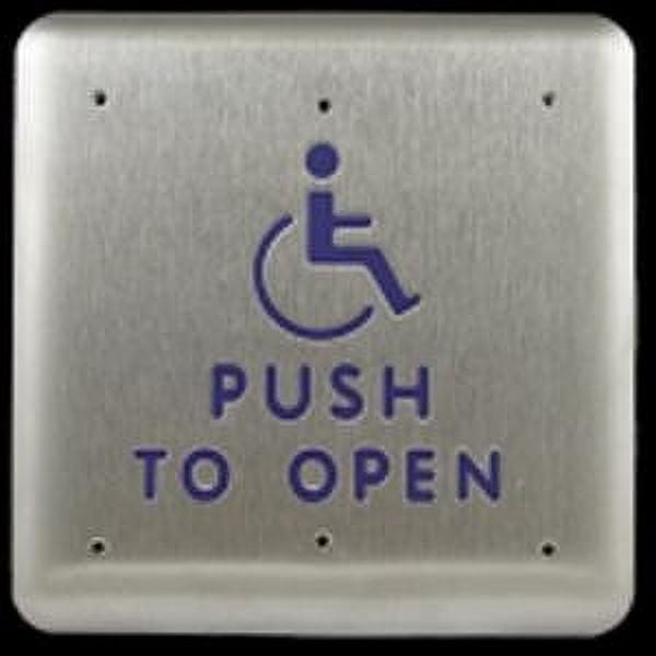 BeA Square Switch, Push Button, Manual, Silver - Walmart.com