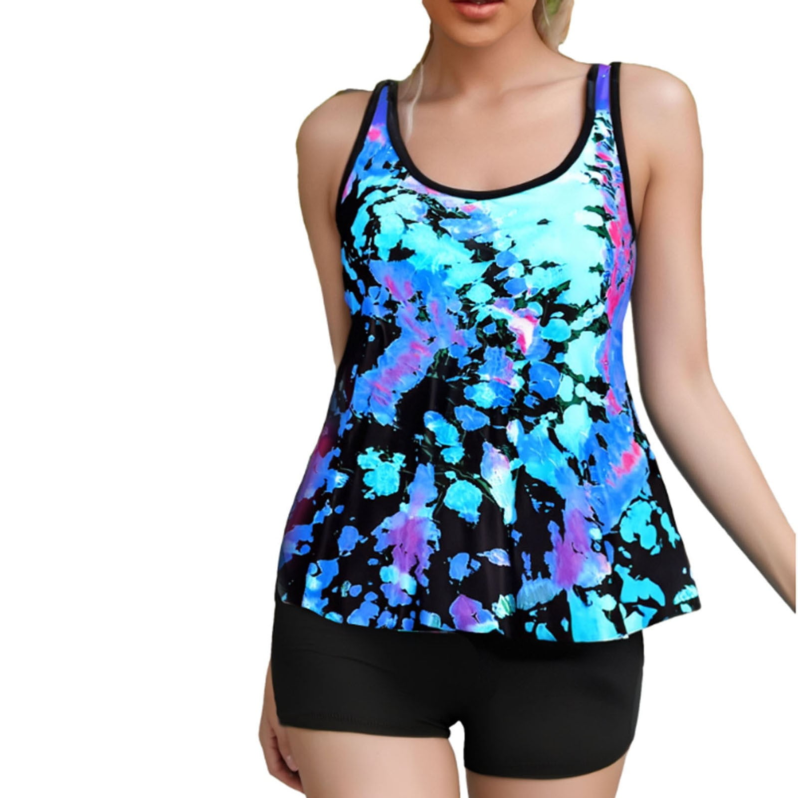 BeAi Cute Swimsuits One Piece Girls Ladies Bathing Suits with Skirt ...