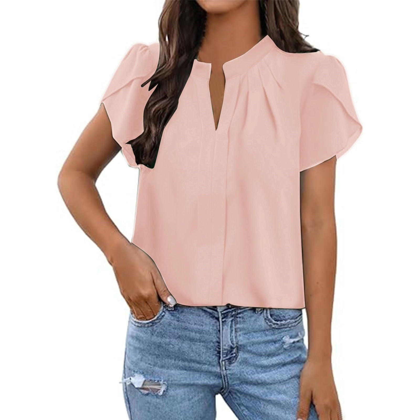 BeAi Summer Tops for Women Womens Shirts Summer Dressy Blouses for ...