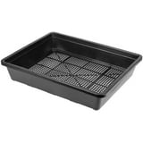 BeGrit Seedling Trays 5-Pack 15x12 inch Mesh Bottom Tray Plastic Plant ...