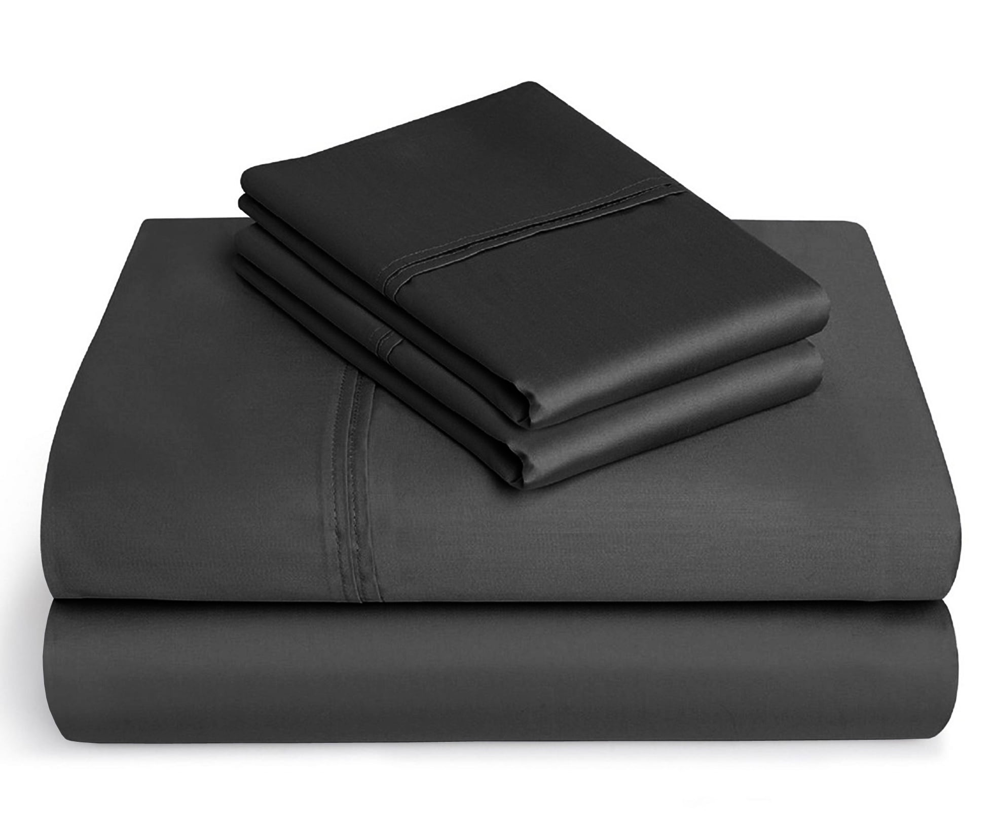 BeKind Online Queen Sheet Set, Dark Grey Color, 300-Thread Count ...