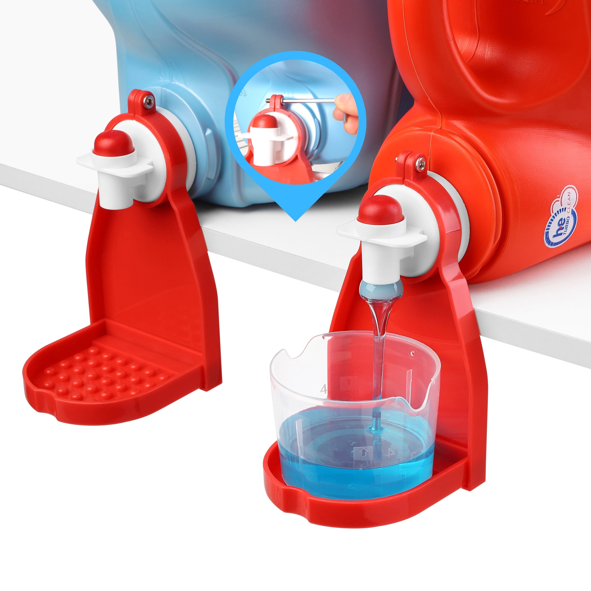 BeKitchen Laundry Drip Catcher - Laundry Detergent Cup Holder & Drip ...