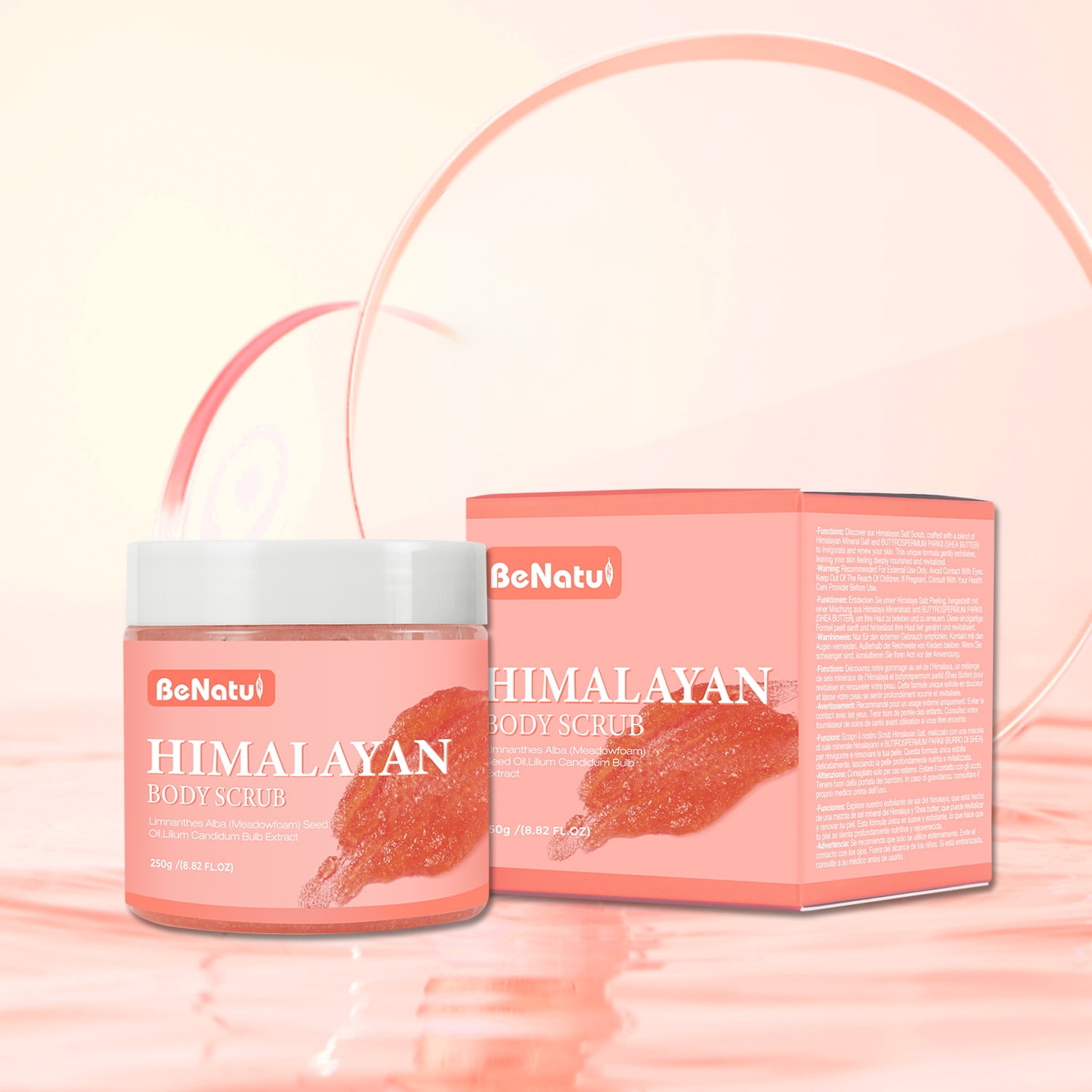 BeNatu Himalayan Body Scrub - a natural hand scrub for acne, dark spots ...