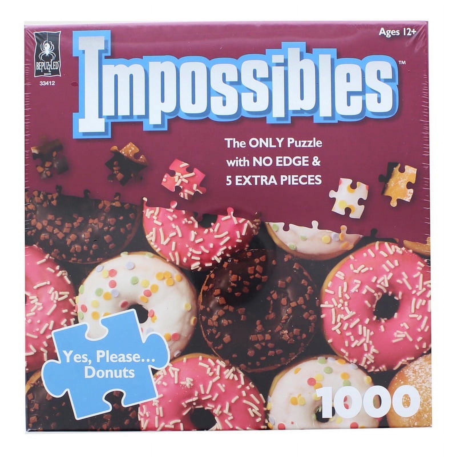 BePuzzled Impossibles Jigsaw Puzzle 1000 Pieces 24"X24"-Yes, Please ...