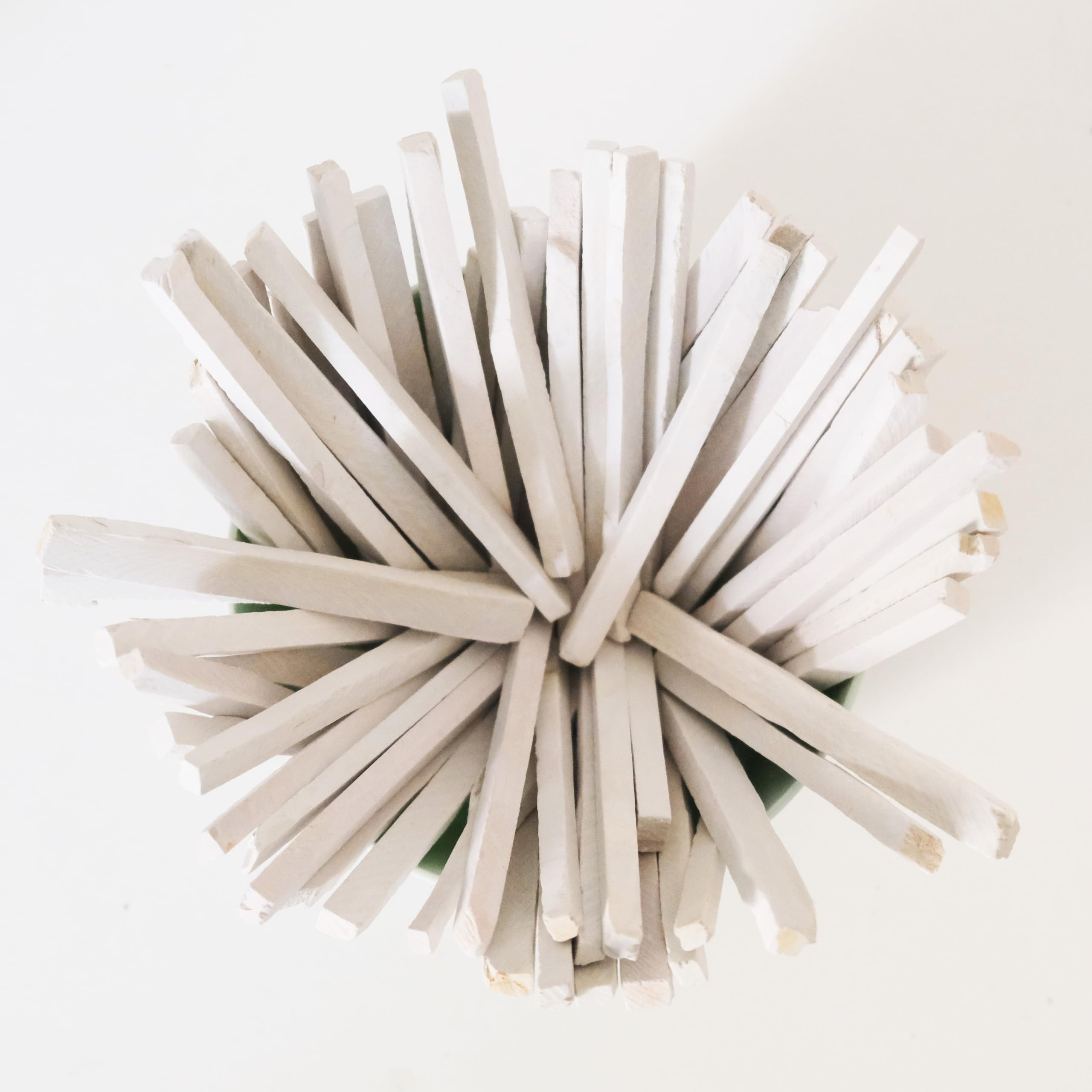 BeYOUtiholics 50 Pcs, White Slate Pencils, Cut From Natural Stone, For ...