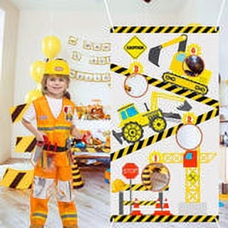 Construction Truck Toss Game Banner with 4 Bean Bags Set - Walmart.com