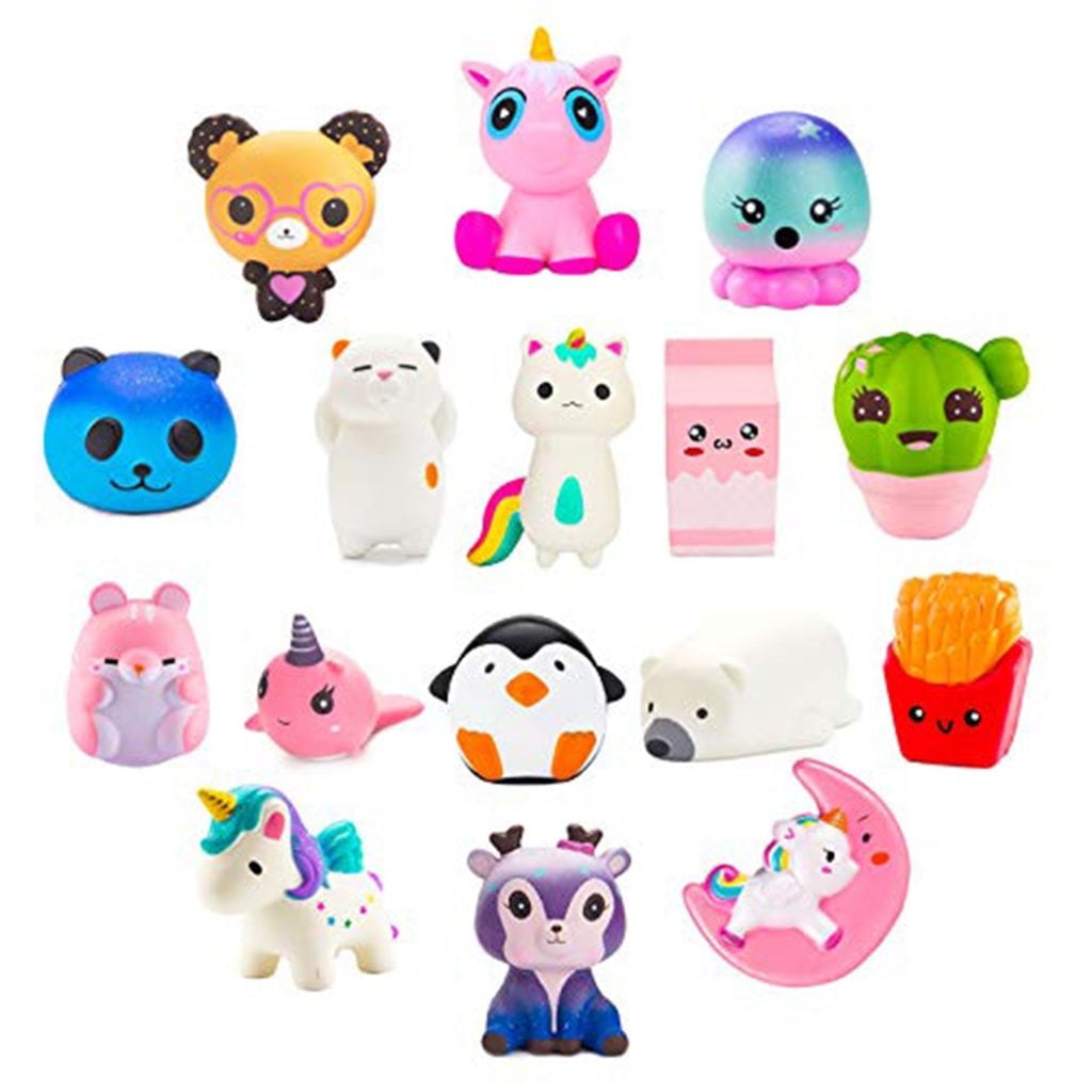 BeYumi Jumbo Slow Rising Toys Random Kawaii Squeeze Toy 10 Pcs ...