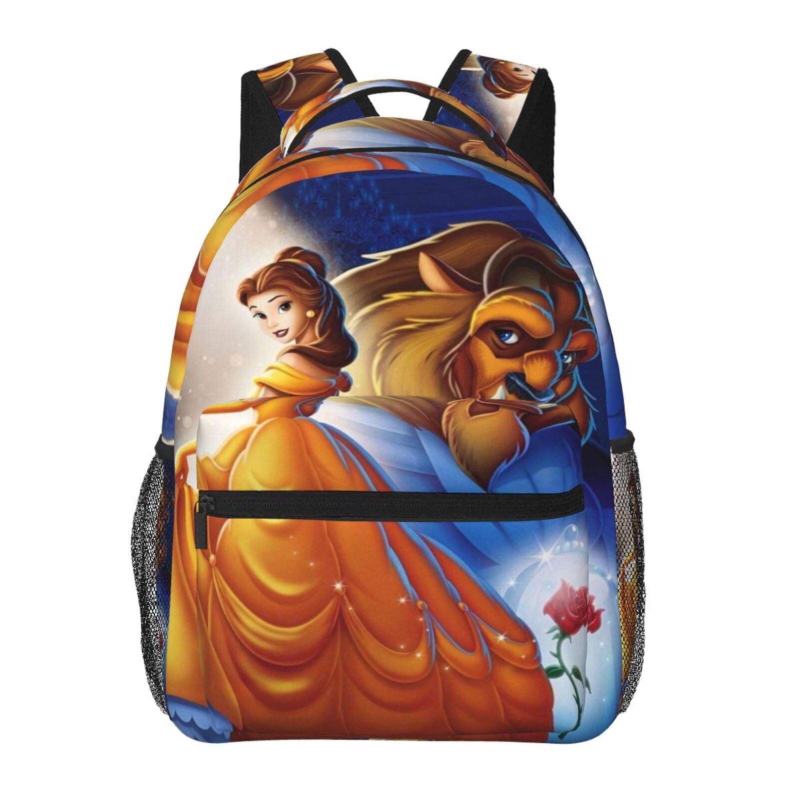 Bea-St Princess Beauty Backpack 3d Printed Cartoon Travel Bag Bookbag ...