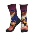 Bea-St Princess Beauty Socks Casual Crazy Funny Dress Socks Crew Socks ...