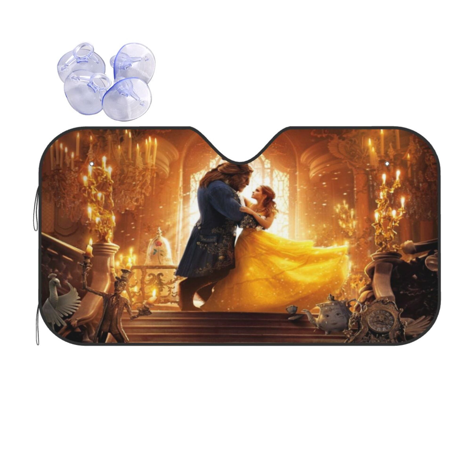 Bea-St Princess Beauty Windshield Sun Shade Anime Car Front Window ...